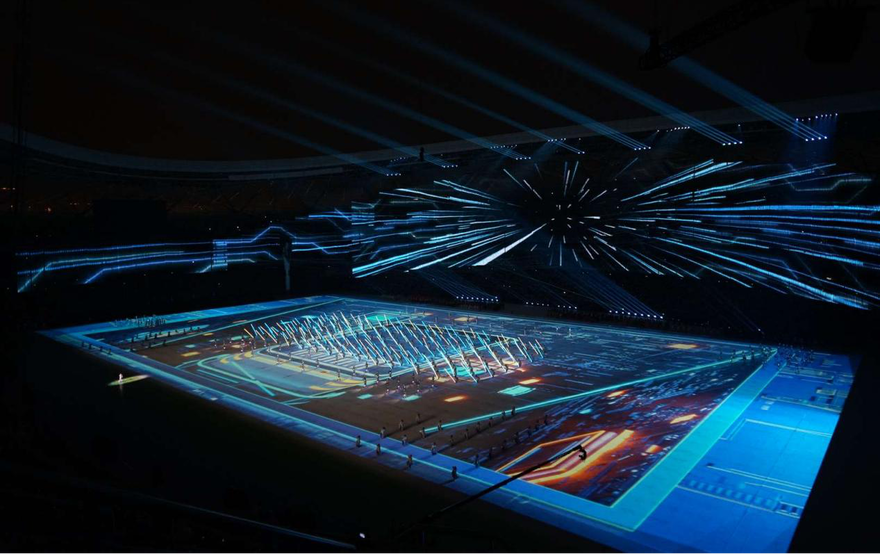 The 14th National Games of the People's Republic of China Open in Xi'an