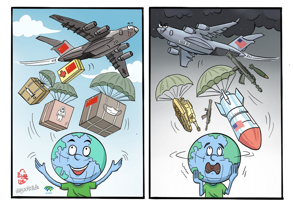 【Editorial Cartoon】Comparison Matters-国际在线