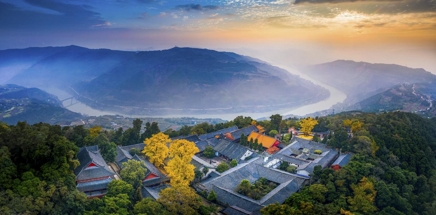 Enjoy the Best Autumn Season in Jintang County, Chengdu