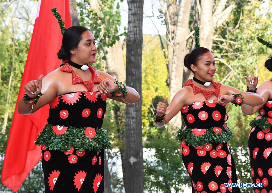 Beijing horticultural expo holds "Tonga Day" event