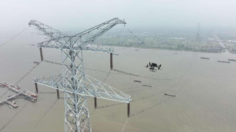 State Grid Conducts Beidou-Enabled UAV Inspection Test for Power Lines ...