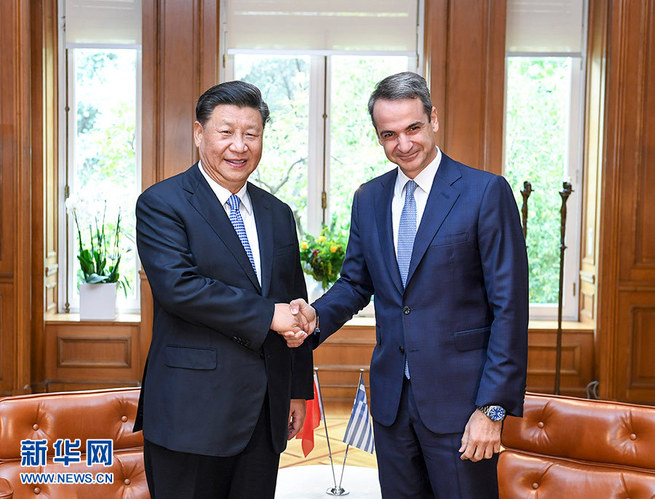 習主席「中国・ギリシャ間の貿易と投資規模拡大を」_中国国際放送局