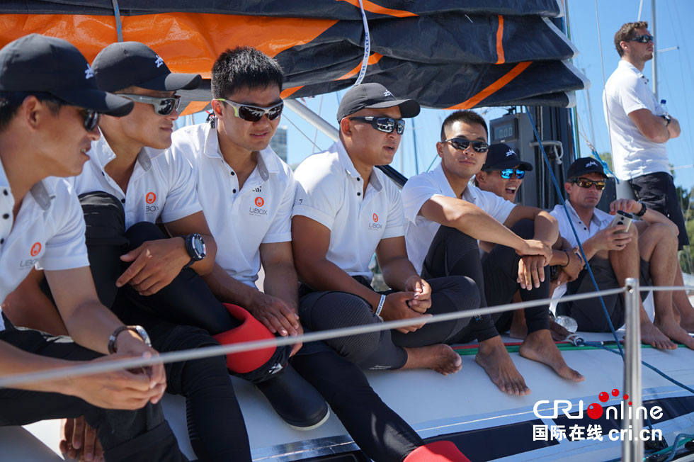 悉尼——霍巴特帆船赛起航 中国力量闪亮登场(组图)-国际在线